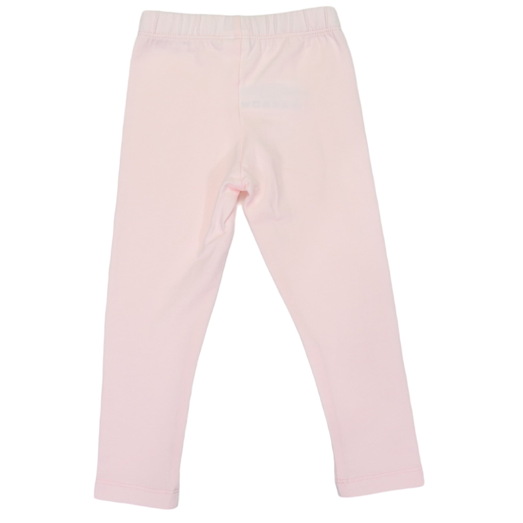 Cotton Stretch Legging with Badge Light Pink – Korango