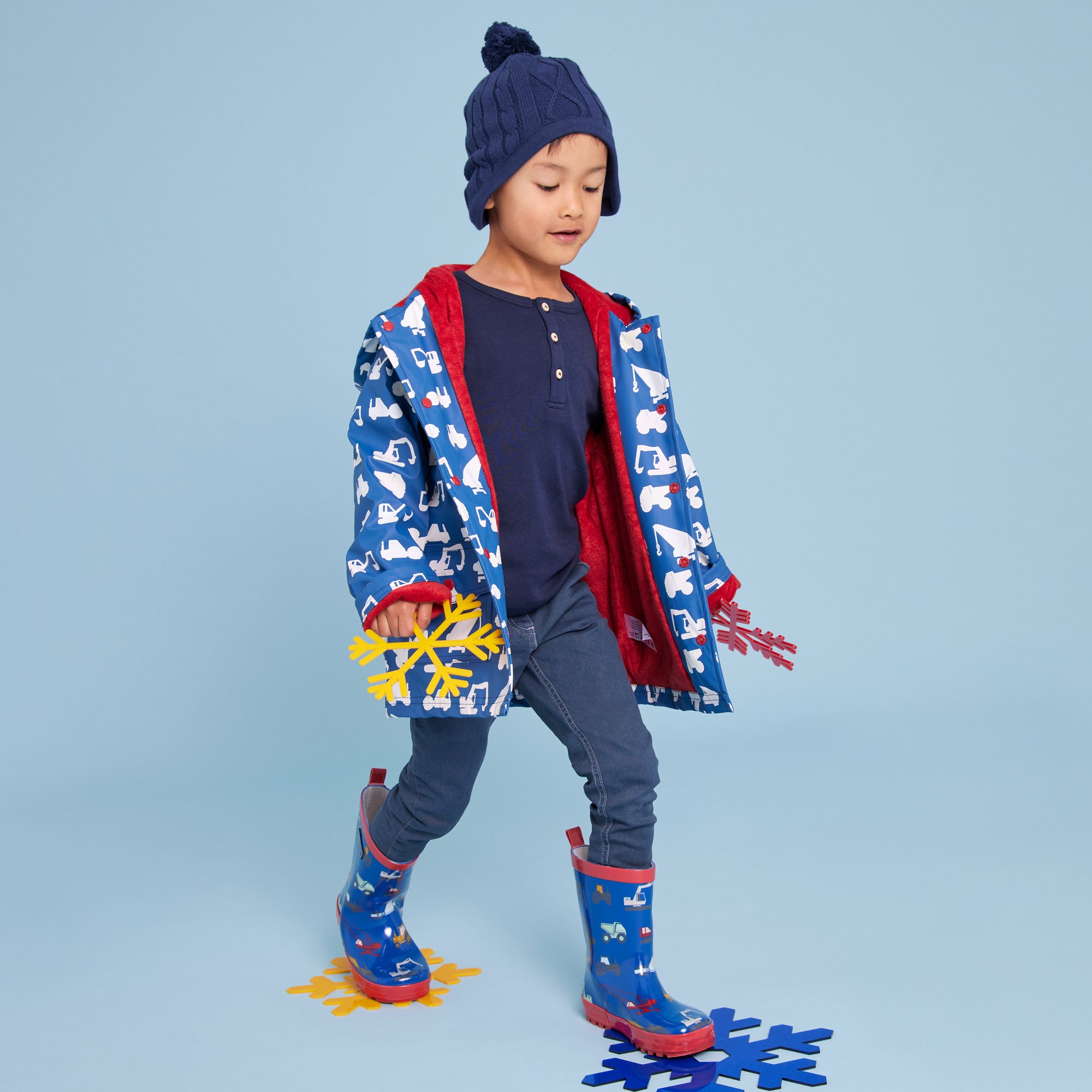 Construction Gumboot Navy – Korango